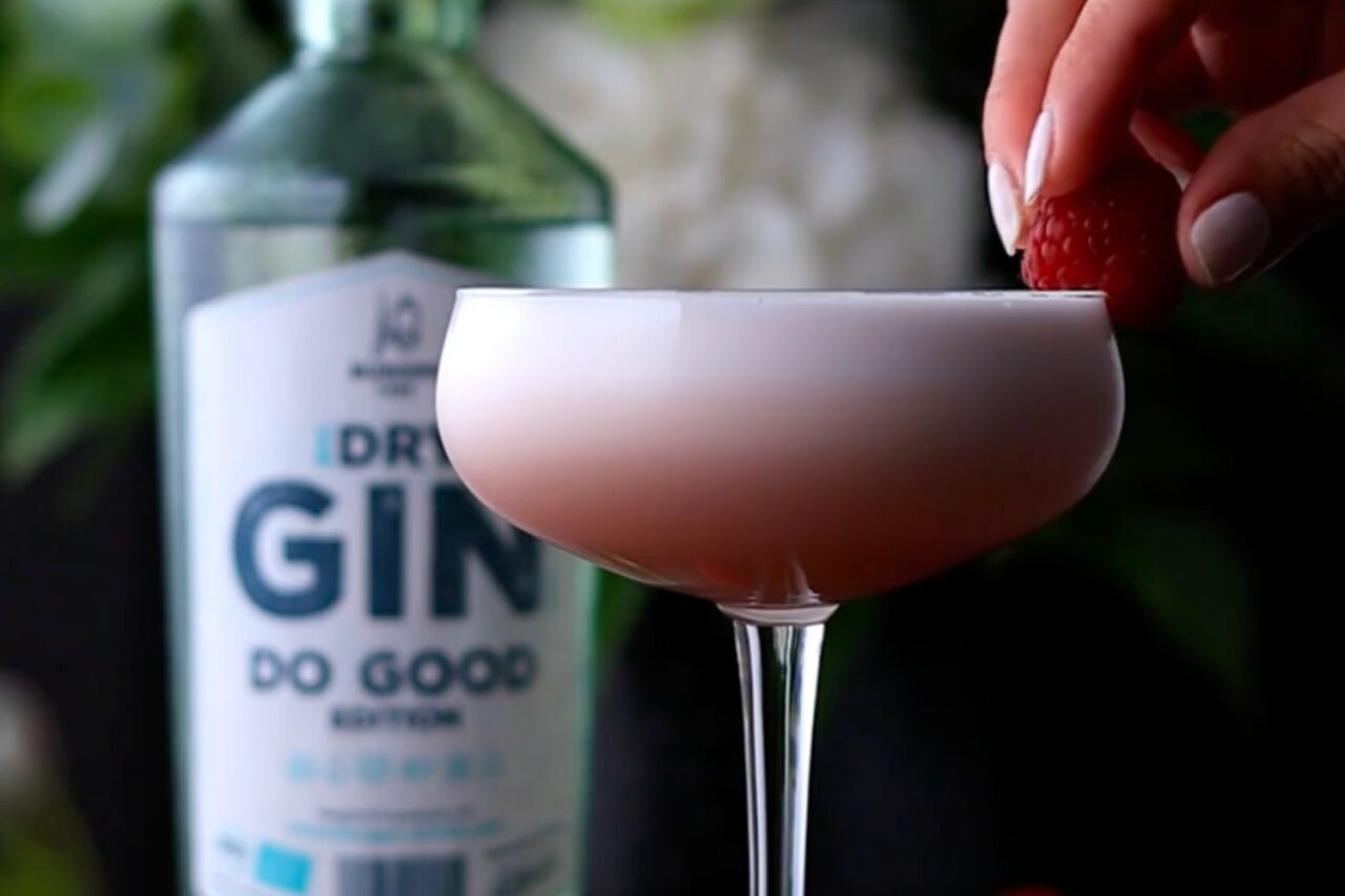 Clover Club mit Burgen Dry Gin: Einfaches Mix-Tutorial