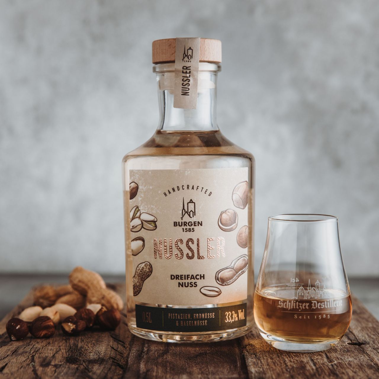 Haselnuss Schnaps von Schlitzer Destillerie - Exquisite Aromen kaufen